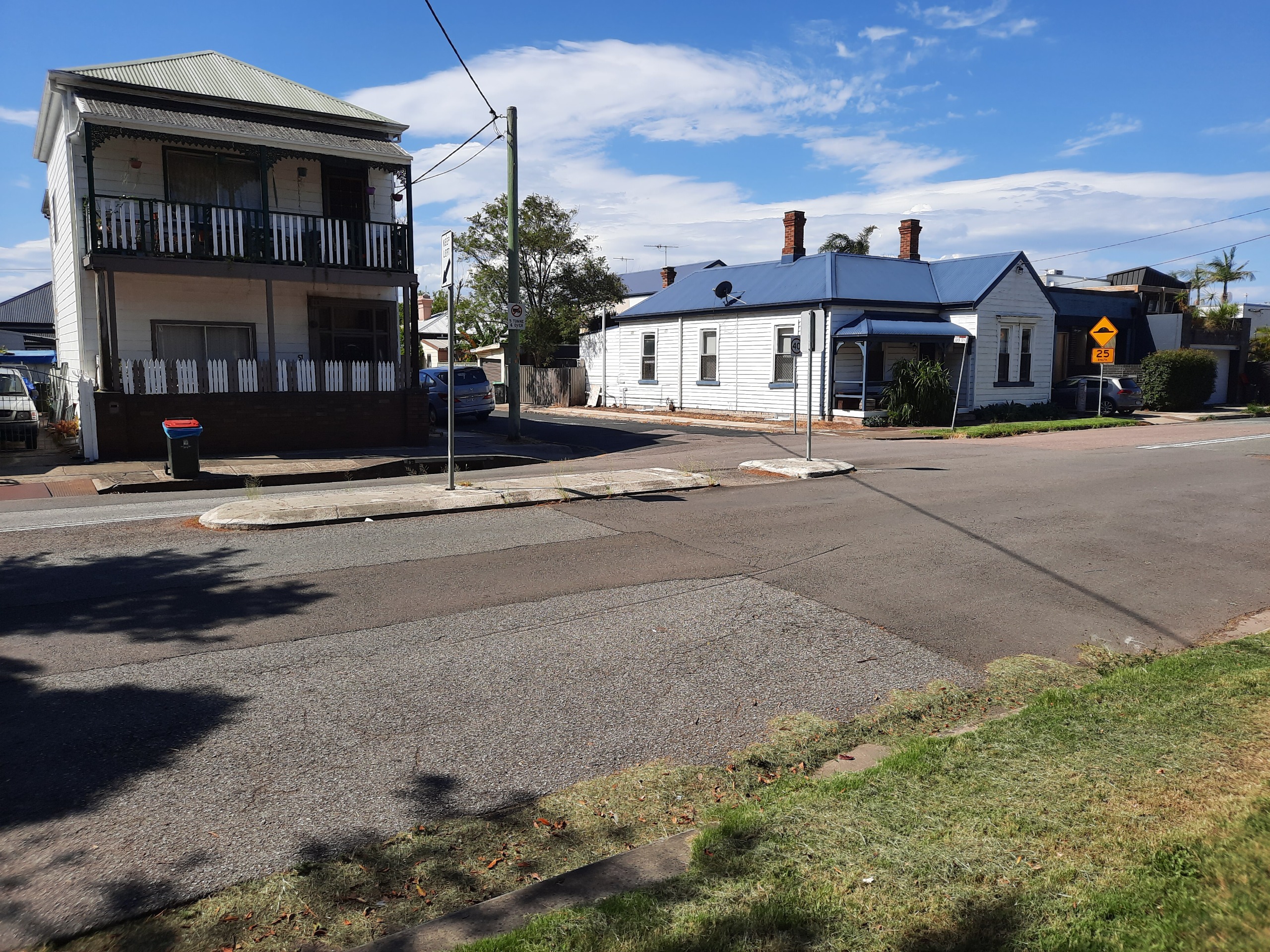 Traffic calming devices - Albert Street Wickham | Have Your Say Newcastle
